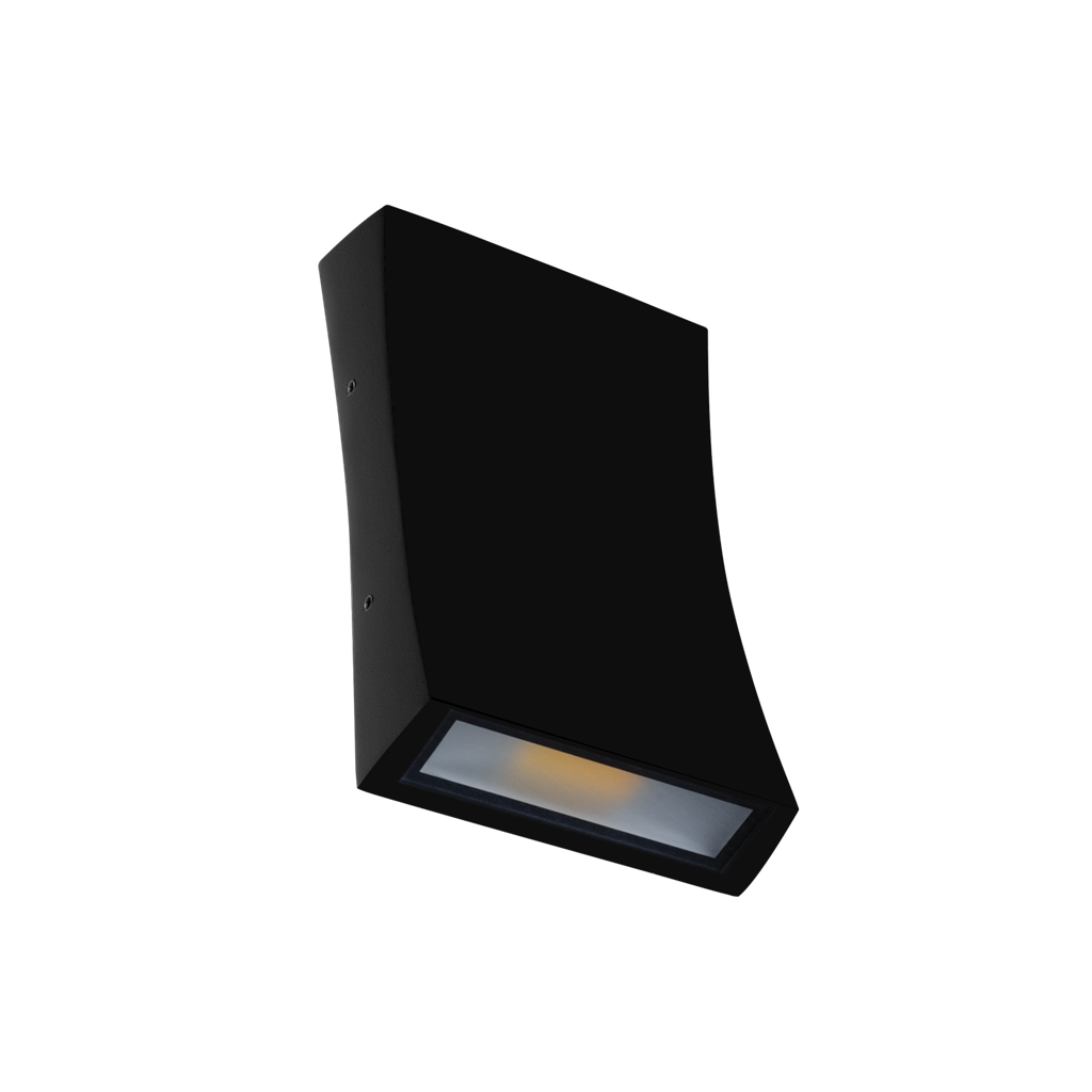 Slim LED Wall Light – Up/Down Black